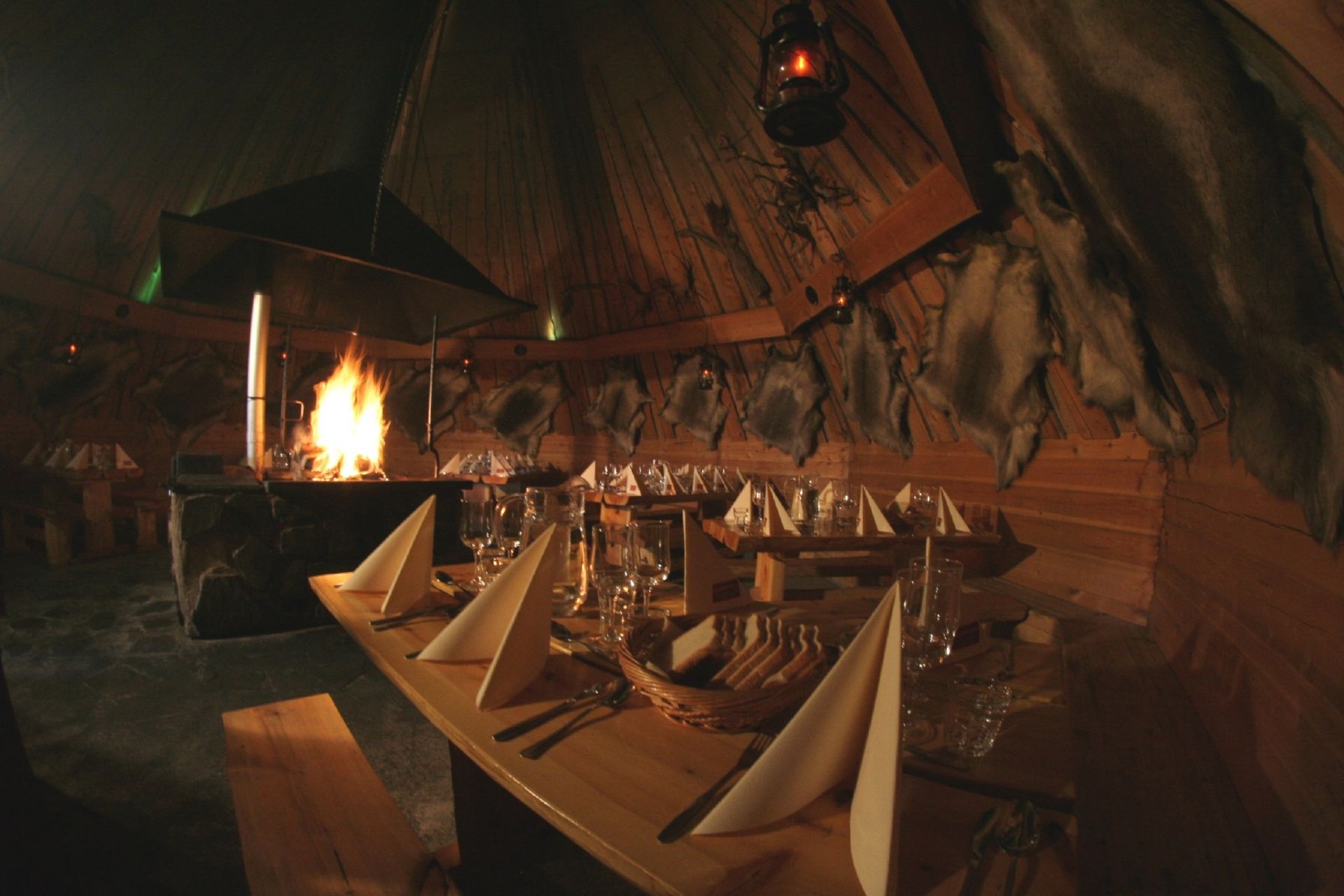 Lappish Kota - Hut - Lapponia Tours